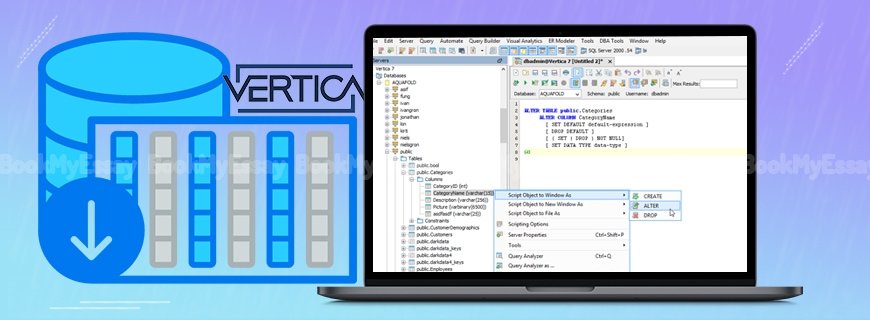 Vertica Assignment Help | Database Management Software Company